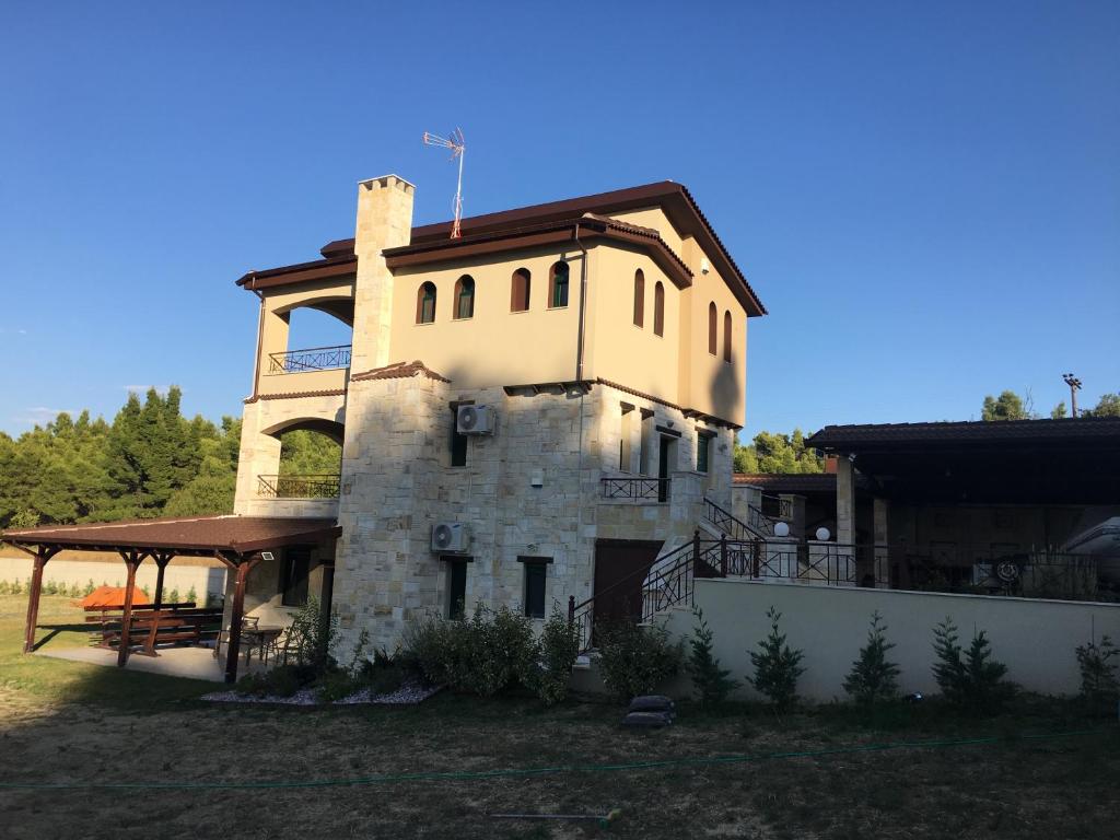 Stone-built Houses in Chalkidiki